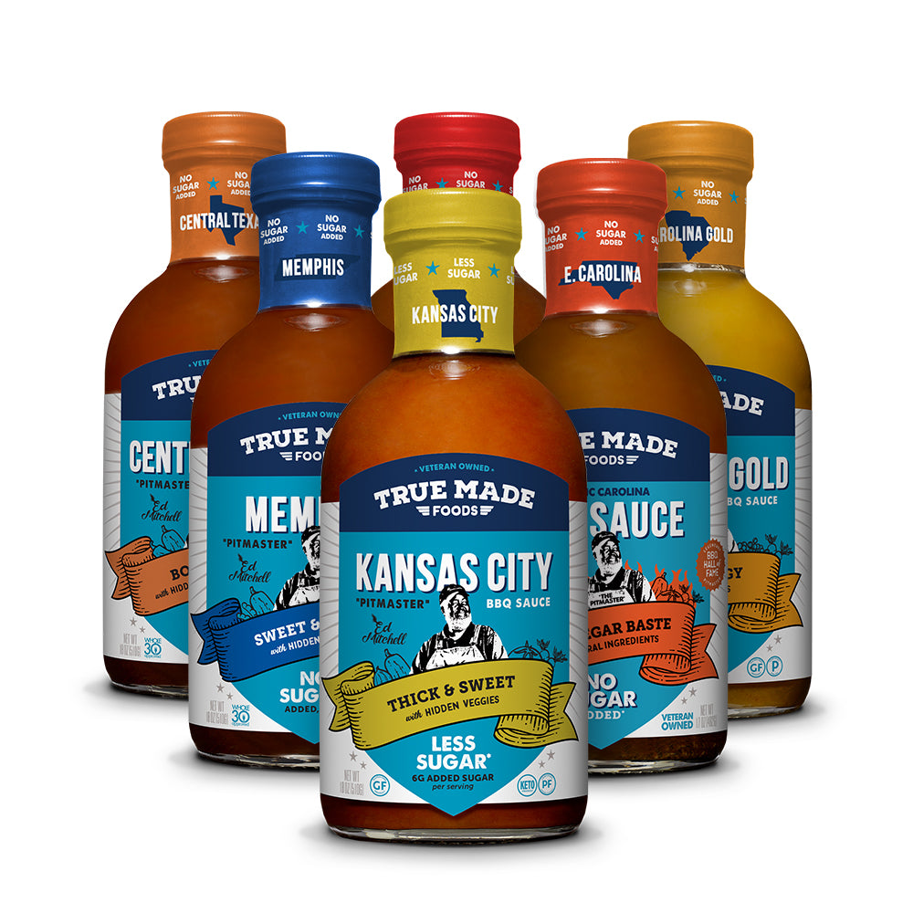 Pitmaster Ed Mitchell BBQ Variety 6-Pack – TrueMadeFoods