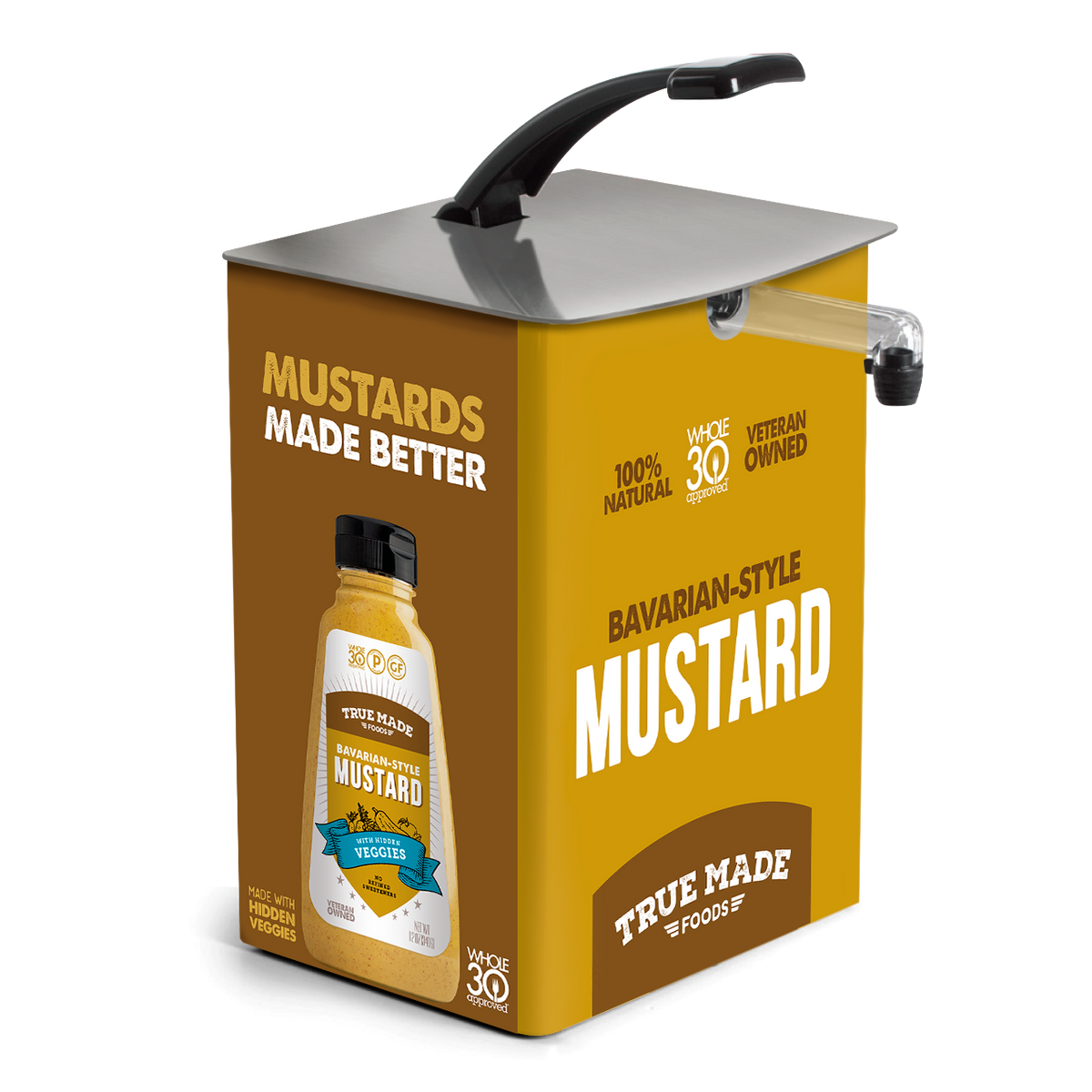 Shop Stone Ground Mustard Sauce (Bulk 3-Gallon) | German Mustard ...