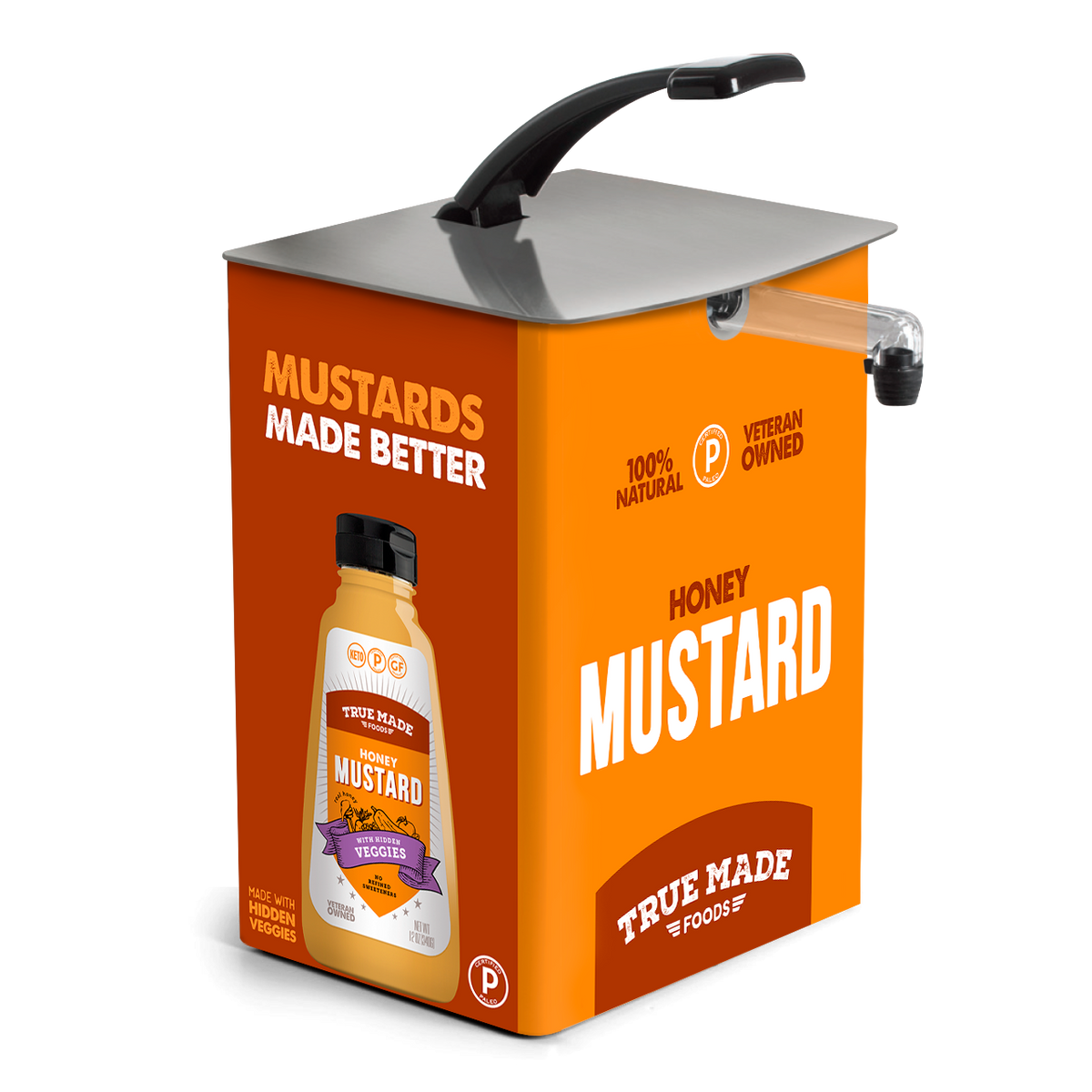 Honey Mustard Bulk 3-Gallon Bag-in-Box | TrueMadeFoods