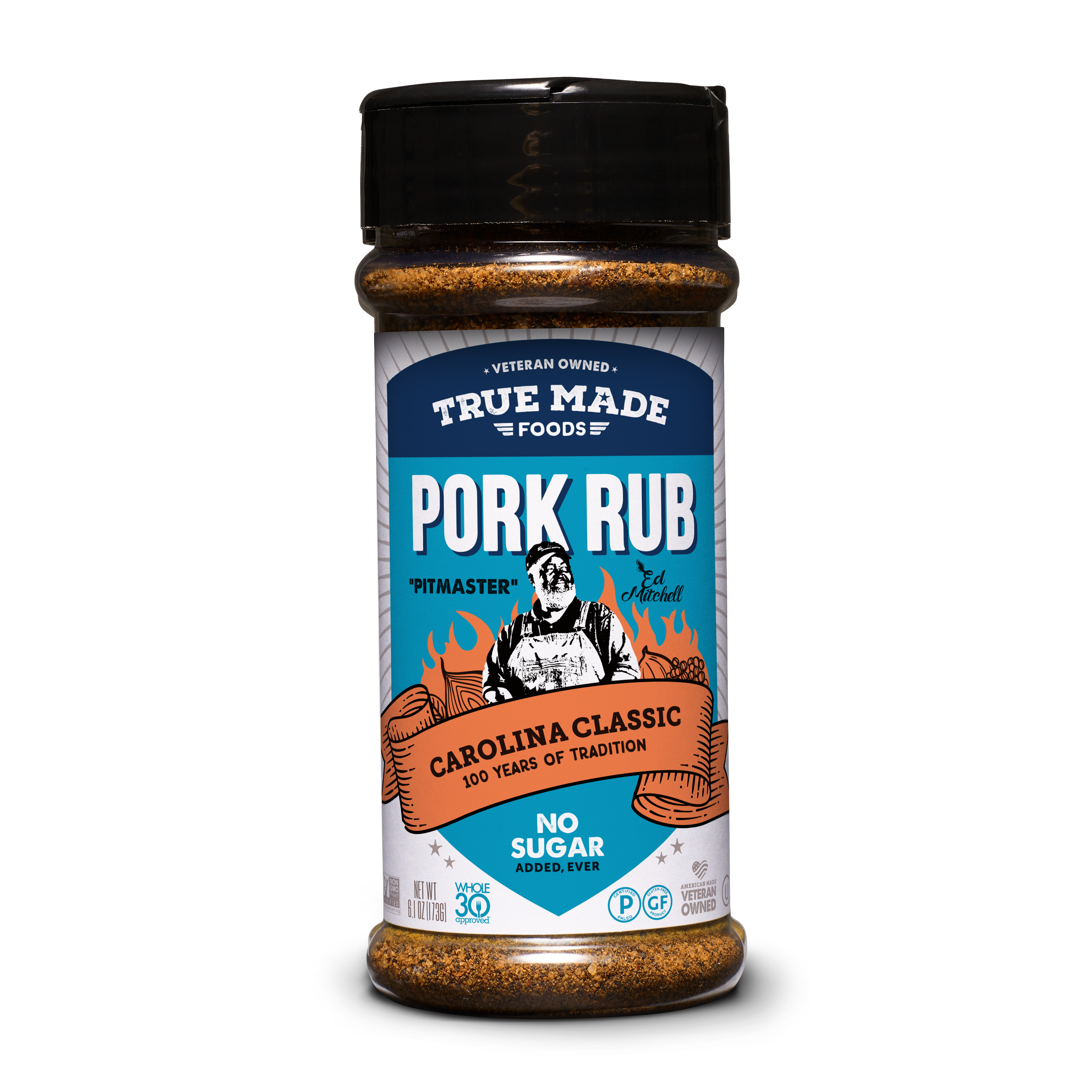 Buy Pork Rub Carolina BBQ Style by Ed Mitchell | TrueMadeFoods